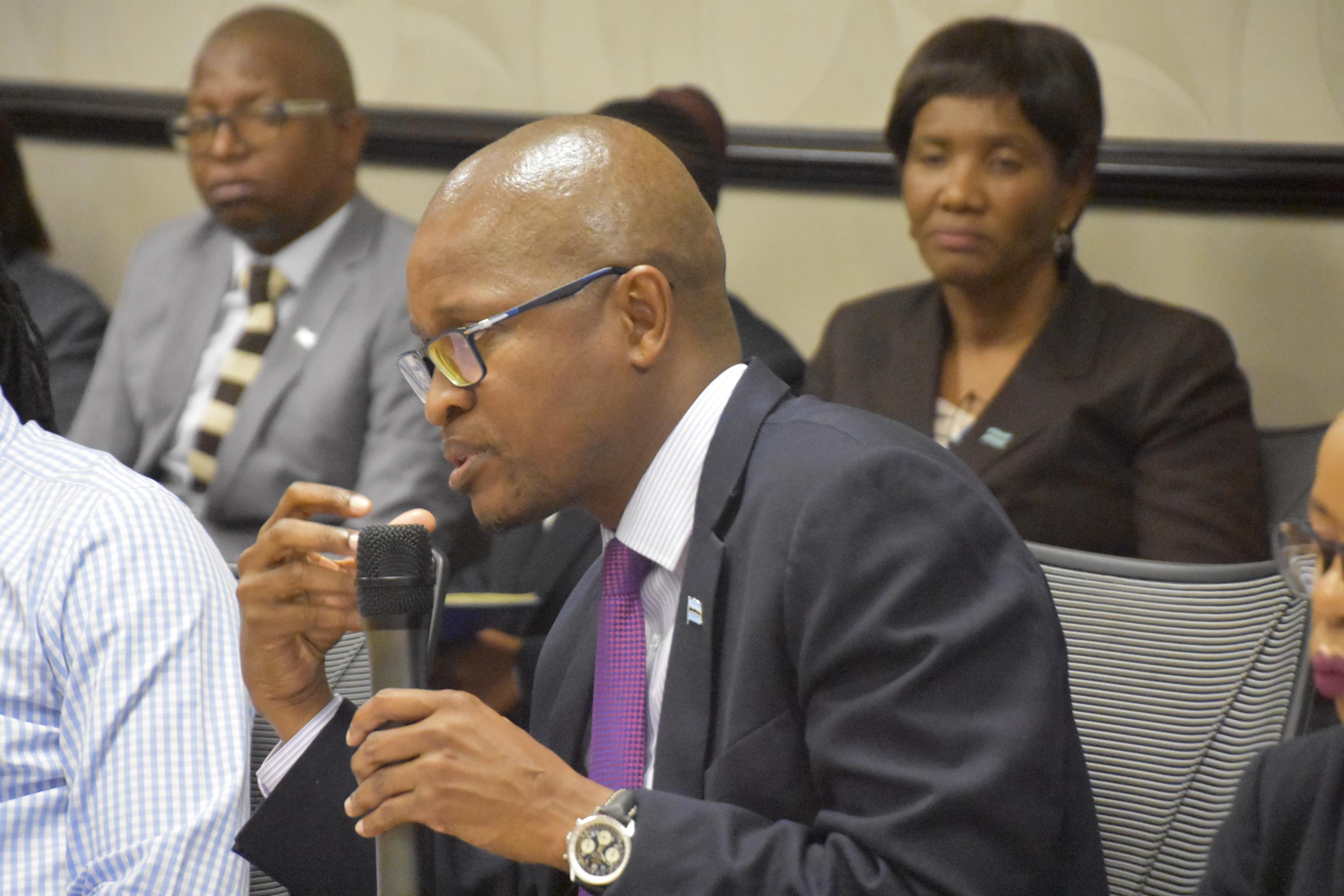 MINISTER OF INVESTMENT, TRADE & INDUSTRY HONOURABLE BOGOLO J. KENEWENDO ...